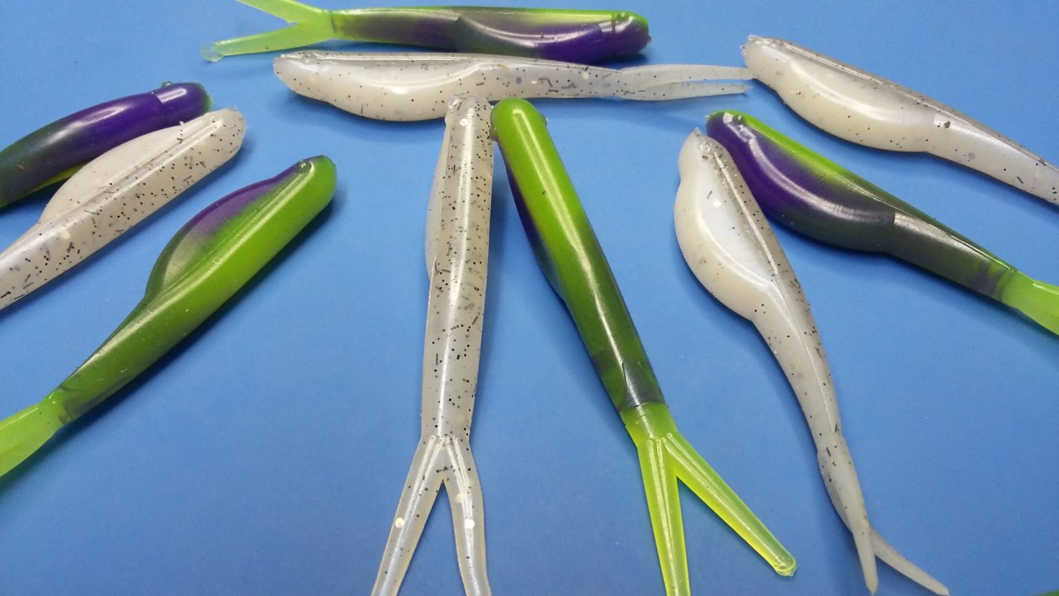 3" Jig Minnows - K&M Custom Soft Baits